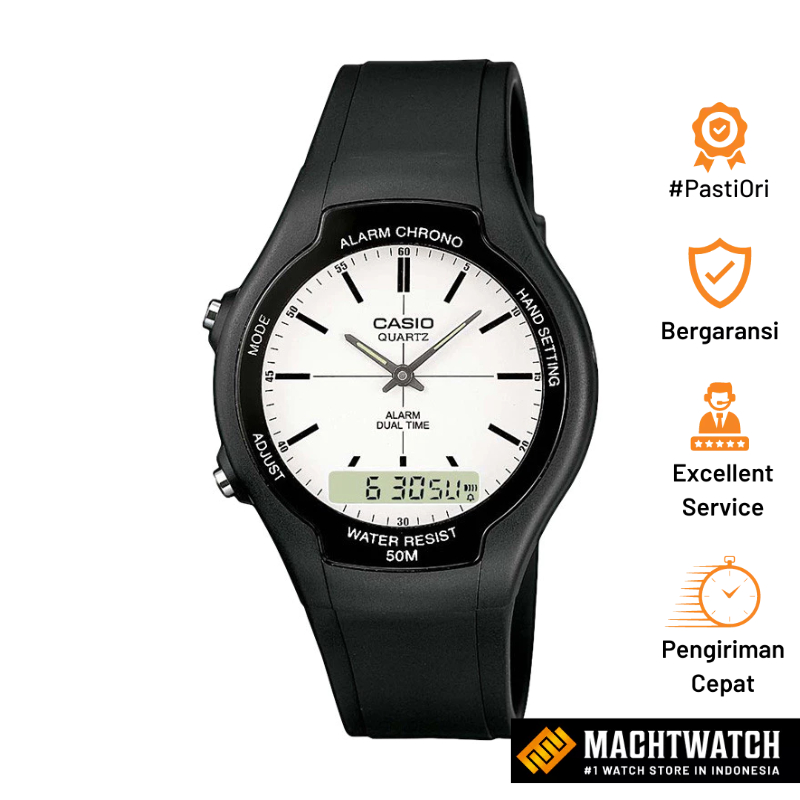 Jual [10.10] Jam Tangan Unisex Casio Standard AW-90H-7EVDF AW90 AW-90H ...
