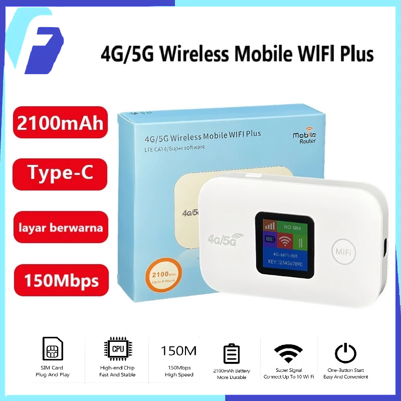 Jual Modem Wifi Mifi Telkomsel 5G 150Mbps UNLOCK ALL OPERATOR / Wifi ...