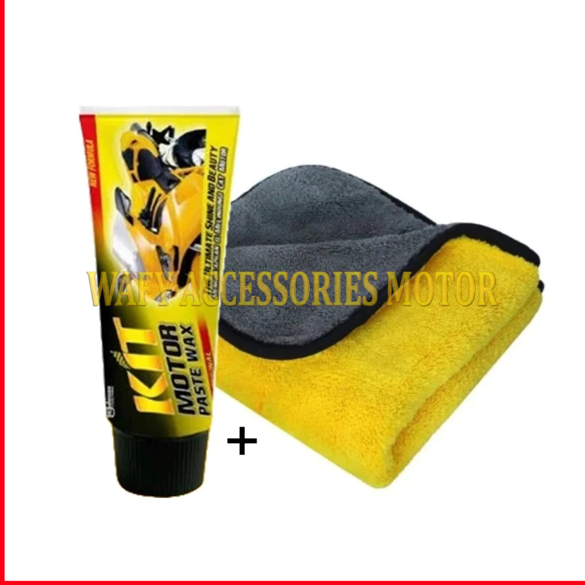 Jual Paket Isi 2 - Kit Paste Wax Kuning Kecil 25 Gram + Kain Lap ...