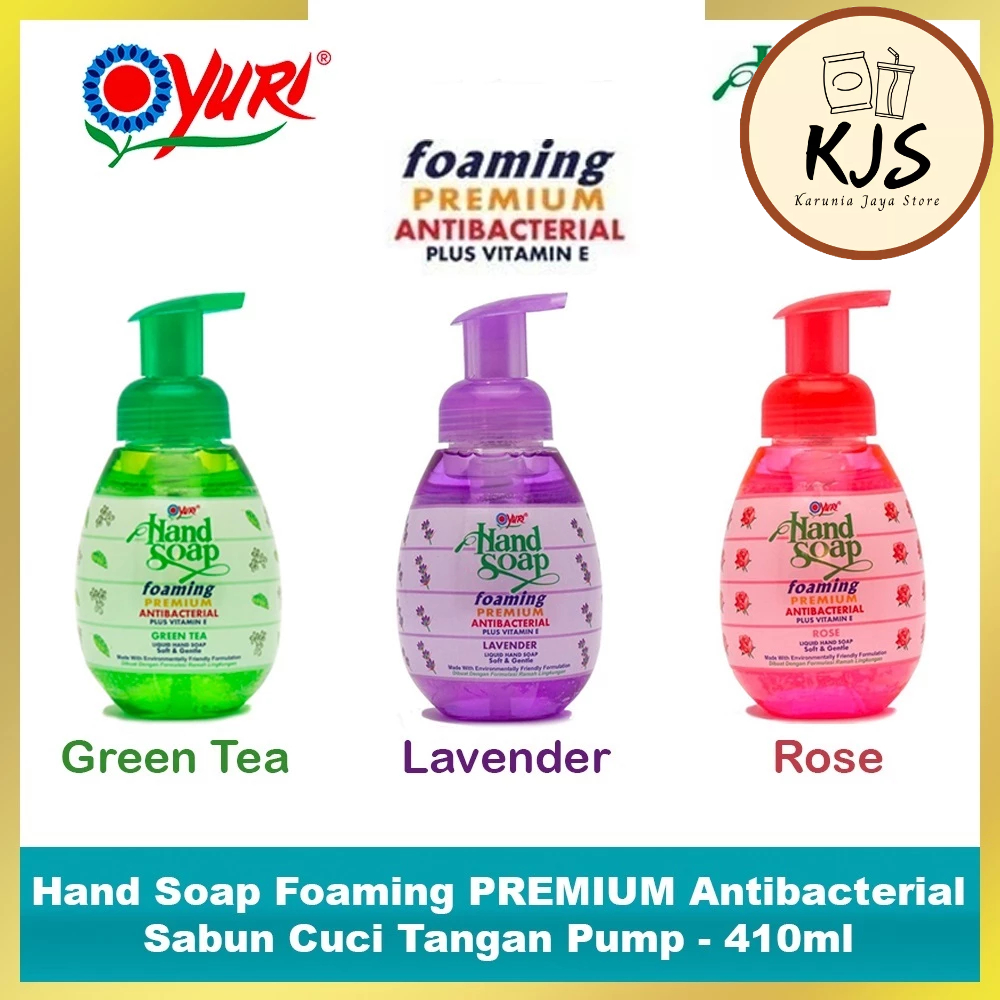 Jual YURI HAND SOAP FOAMING 410ml BOTOL PUMP | Shopee Indonesia