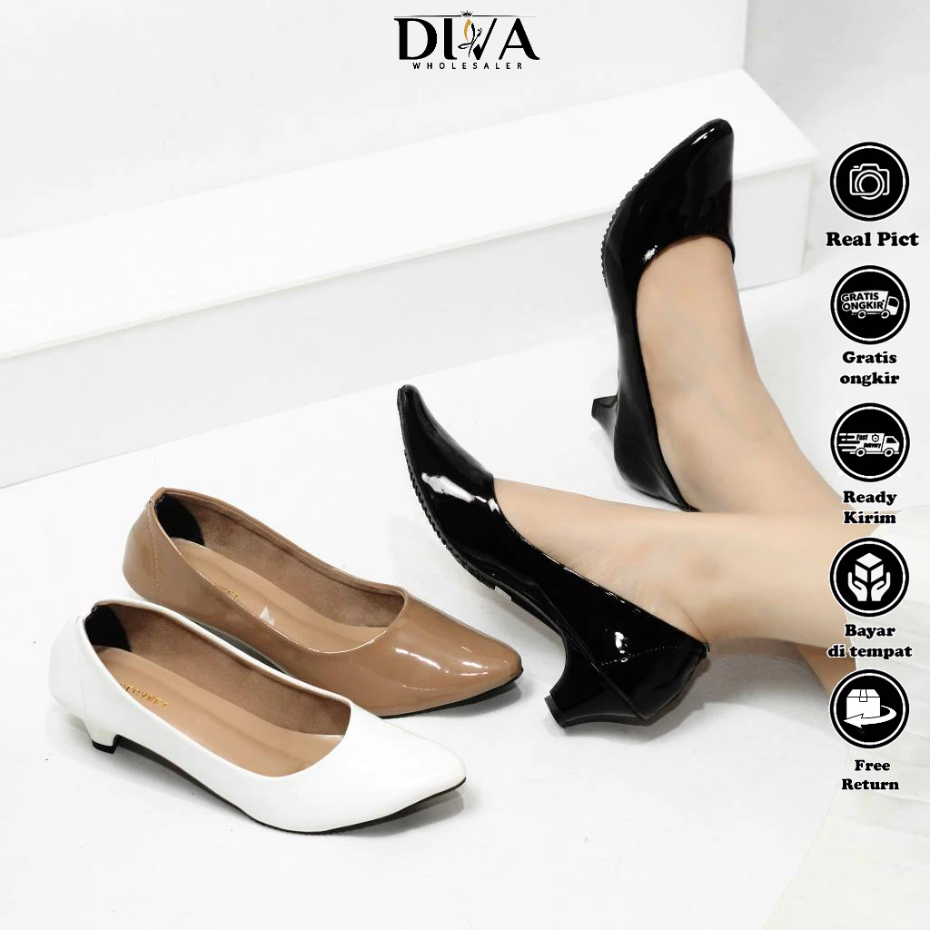 Jual Sepatu Pantopel Wanita Sepatu kerja OOTD wanita Terbaru formal R ...