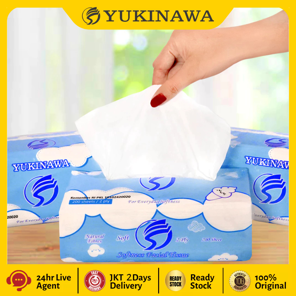 Jual Yukinawa Tisu 200 Lembar - Tissue Serbaguna Berkualitas Premium ...