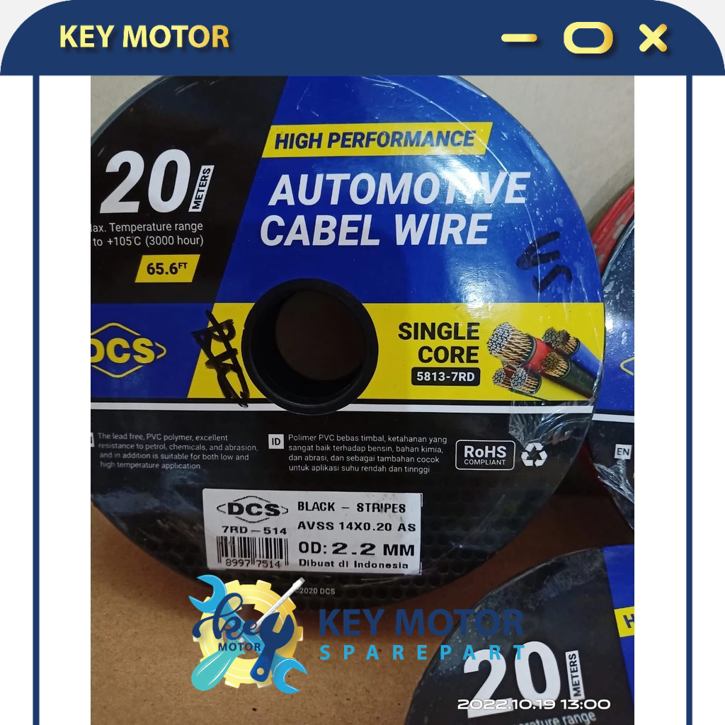 Jual Kabel Bintik Meteran Listrik Serabut Otomotif / Automotive Cable ...