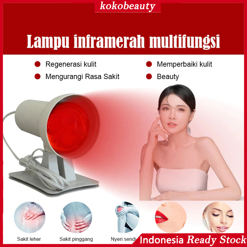 Jual 150W Lampu Terapi Infrared Lampu Spa Face Terapi Alat Fisioterapi ...
