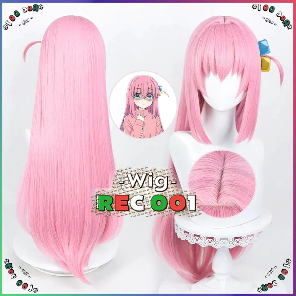 Jual M Wig Gotou Hitori Cosplay BOCCHI THE ROCK Orang Dewasa/Anak-Anak Dapat Menggunakannya ...