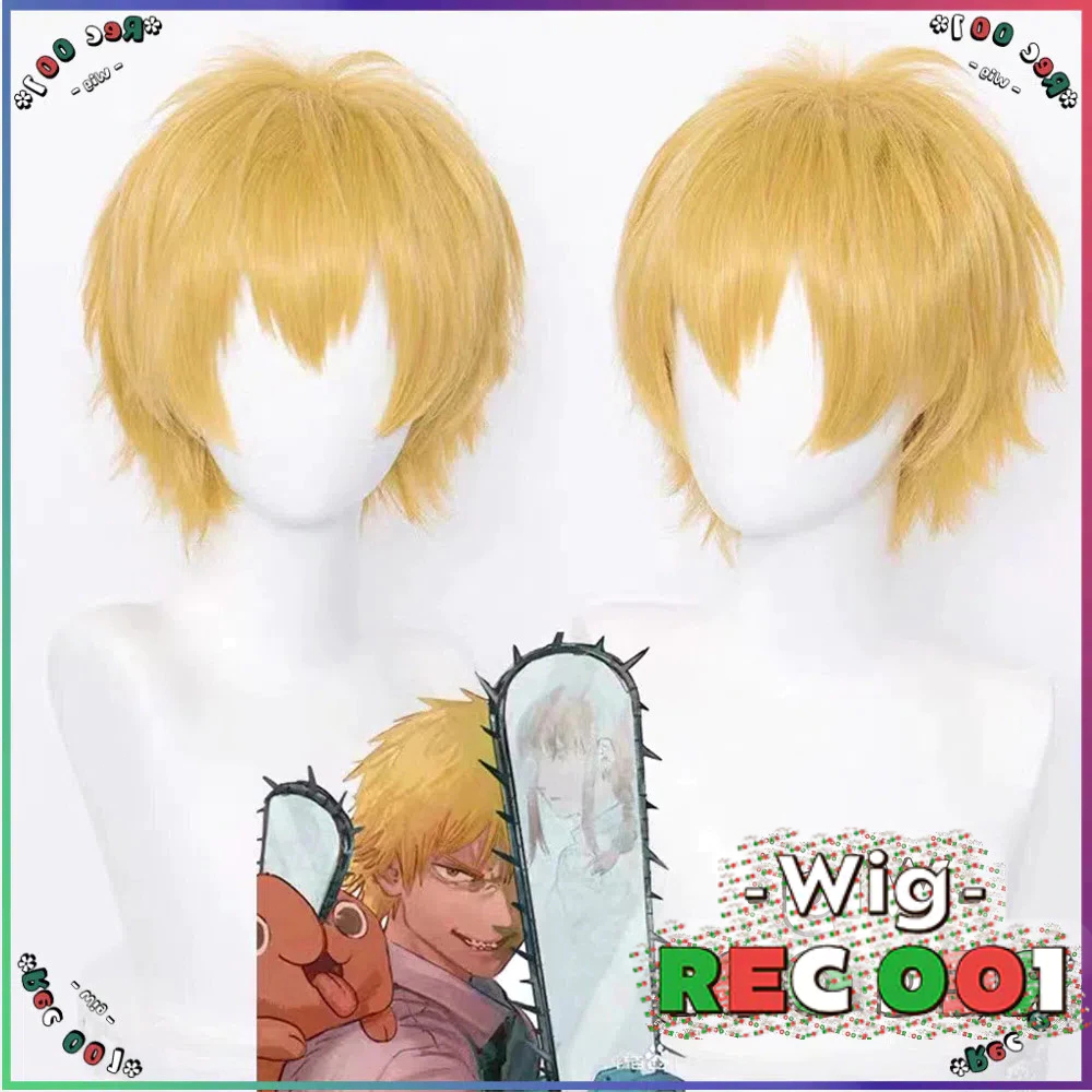 Jual Wig Denji Cosplay Chainsaw Man Orang Dewasa/Anak-Anak Dapat ...
