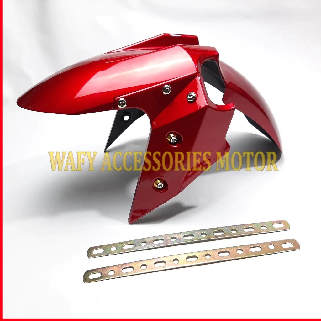 Jual Paket Spakbor Ninja Fi Merah Universal Model Terbaru, Sepakbor ...