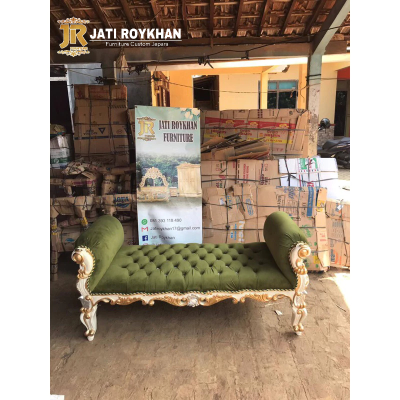 Jual Stool Bench Set Divan Kamar set Kursi sofa panjang | Shopee Indonesia