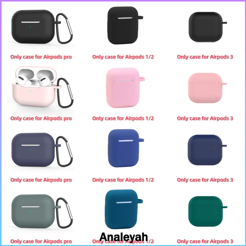 Jual Case Airpods 1/2/3/pro Casing Silikon Apple Airpods Pro(Casing ...