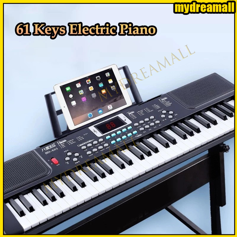 Jual 【Ready - COD】Multifungsi 61 Keys Electric Piano / 3-6-12 tahun ...