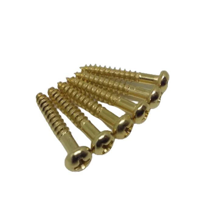 Jual Screw Tremolo Stratocaster Warna Gold Isi 6 Pcs Skrup Gitar ...