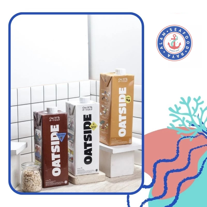 Jual OATSIDE - SUSU OAT 1L Barista Blend/Chocolate OatMilk/Chocolate ...