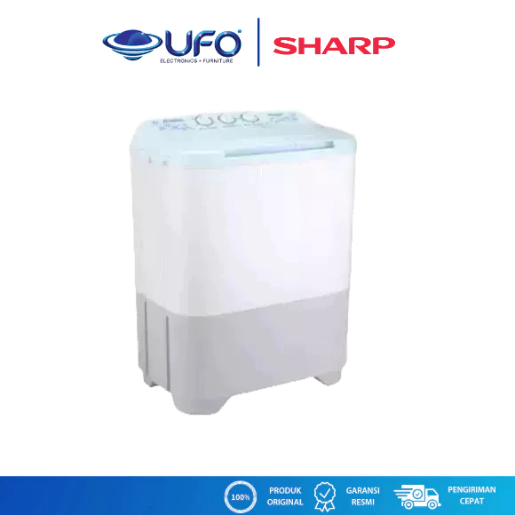 Jual Sharp Mesin Cuci 2 Tabung 8 Kg EST90 MW-BK/PK/HK | Shopee Indonesia