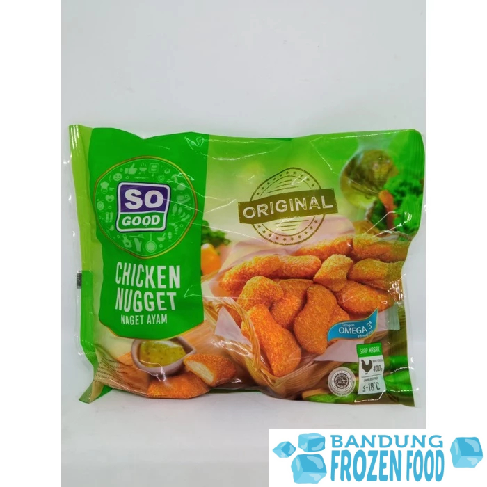 Jual SO GOOD CHICKEN NUGGET ORI 400 GR | Shopee Indonesia