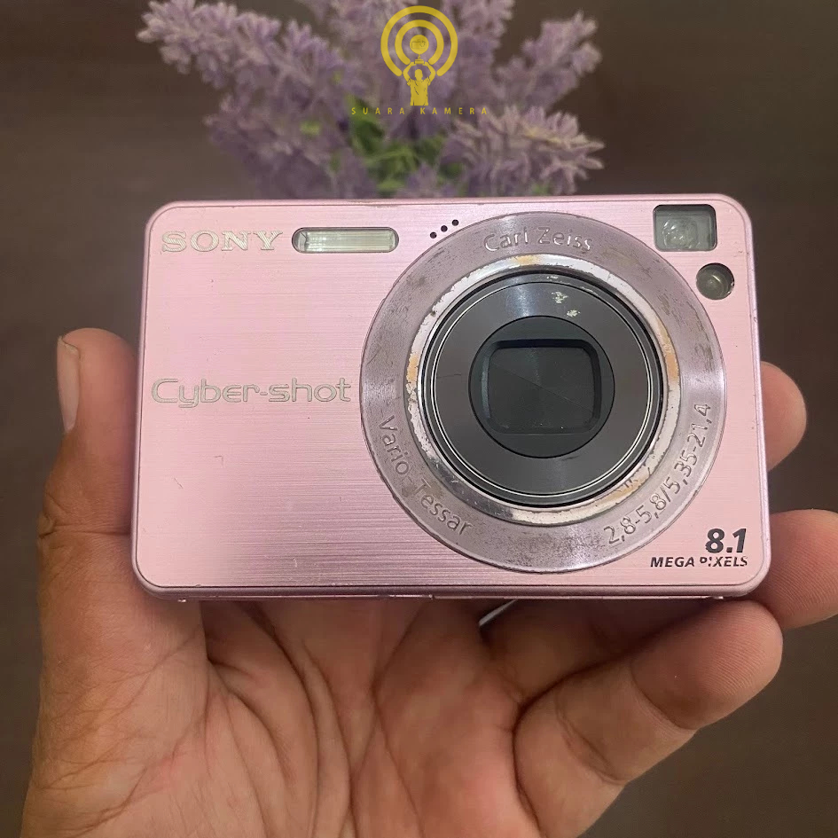 Jual DIGICAM BABY PINK SONY DSC W130 | Shopee Indonesia