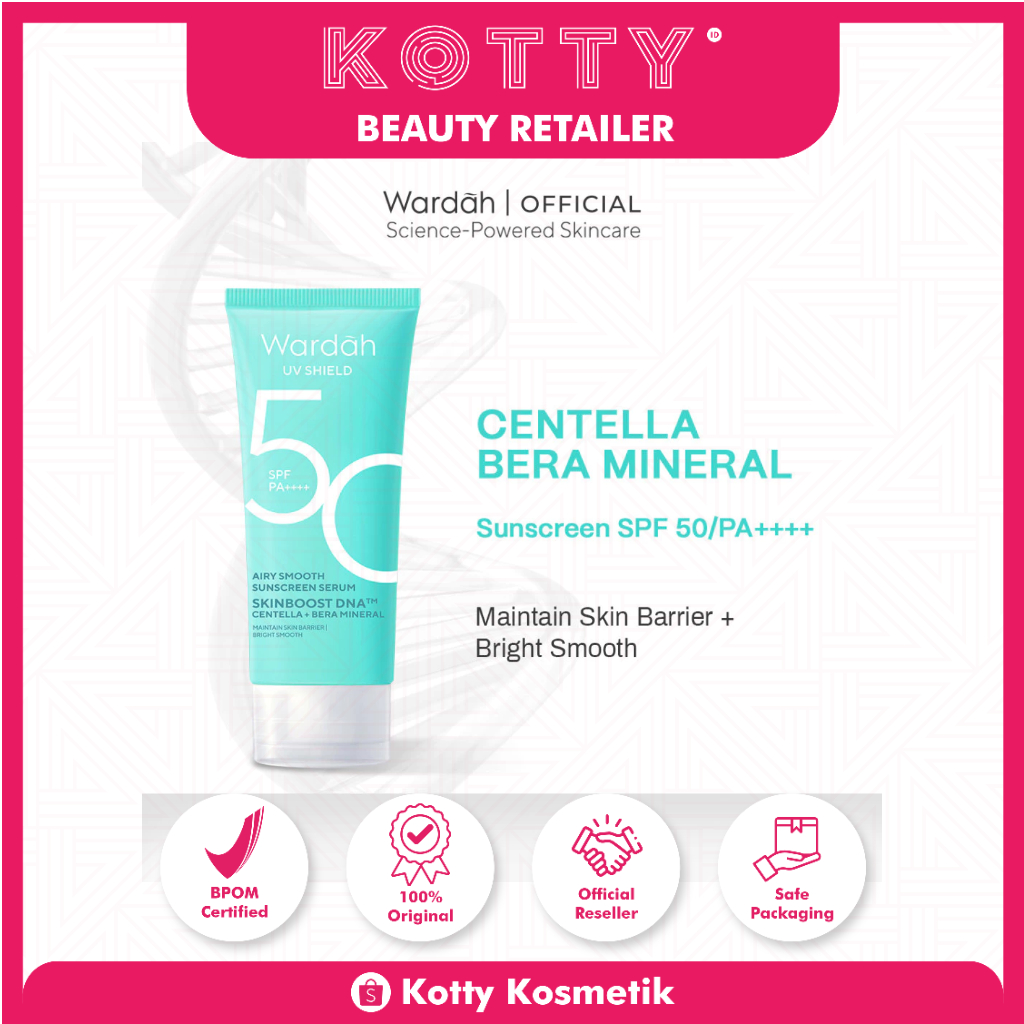 Jual FLASH SALE - Wardah UV Shield Airy Smooth Sunscreen Serum SPF 50 ...