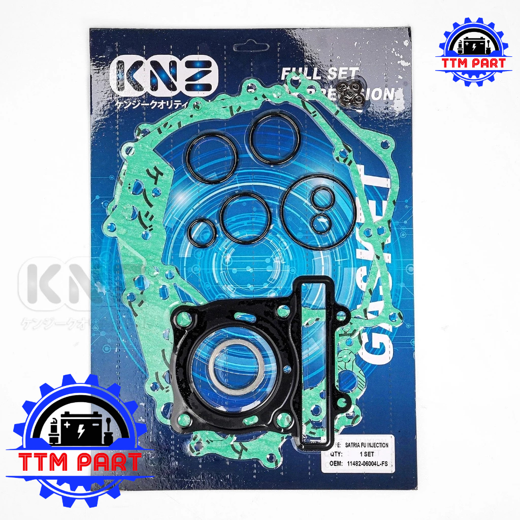 Jual GASKET FULL SET SUZUKI SATRIA FU INJECTION FI GSX PACKING FULLSET TOP TOPSET PAKING KNZ ...