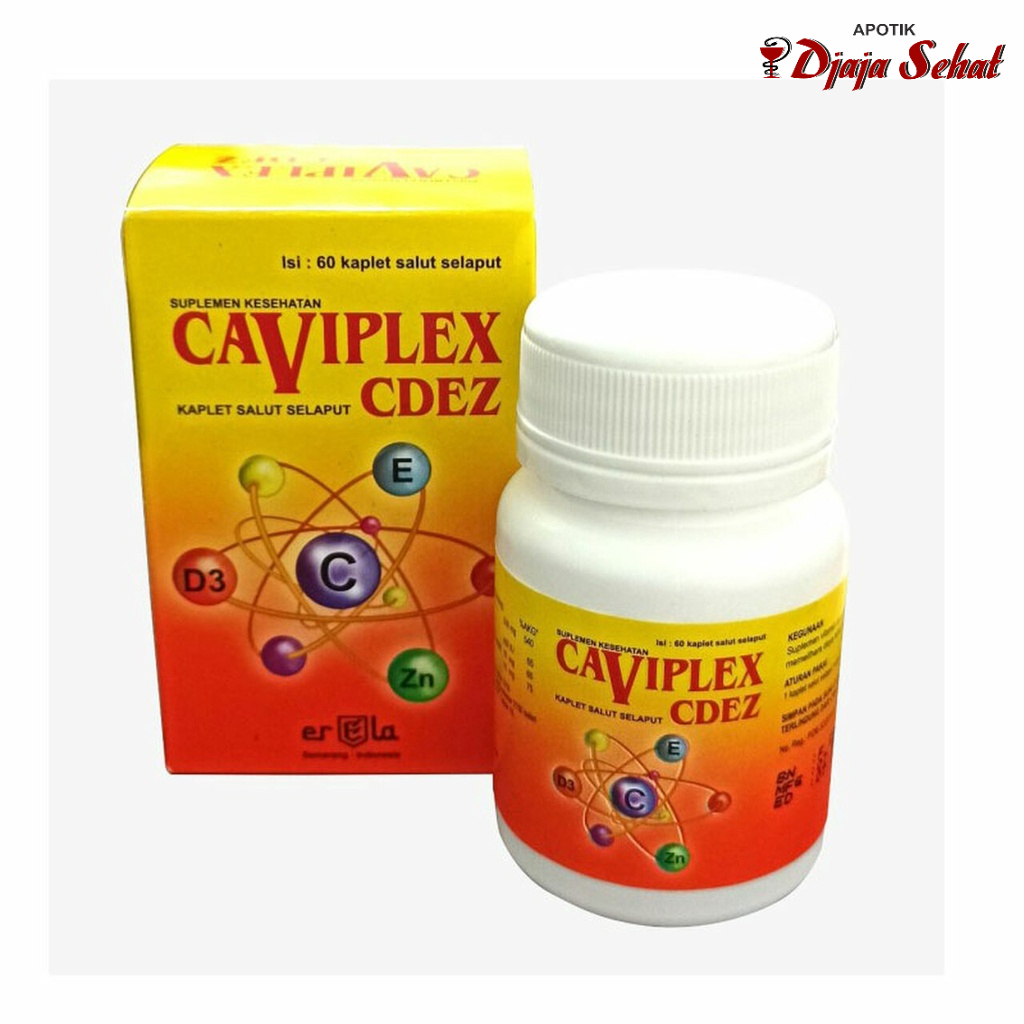 Jual CAVIPLEX CDEZ 60 KAPLET - MULTIVITAMIN | Shopee Indonesia