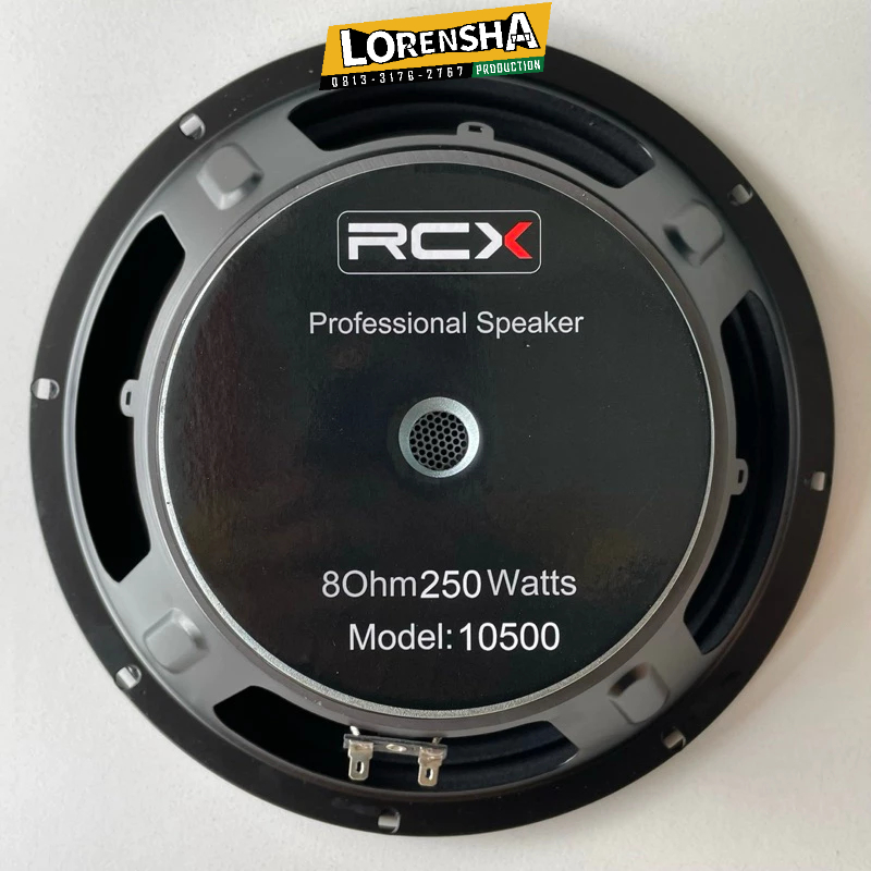 Jual Speaker RCX 10 Inch 10500 Power 250Watt Original | Shopee Indonesia