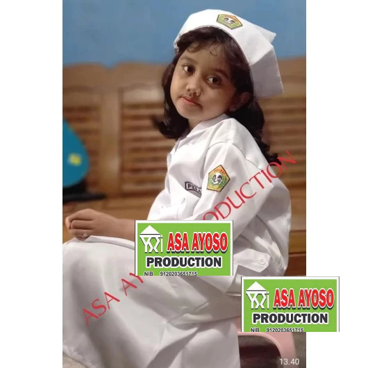 Jual MERK ASA AYOSO-Baju Perawat Anak Tk-lengkap atribut langsung dari PRODUSEN UMKM NAIK KELAS ...