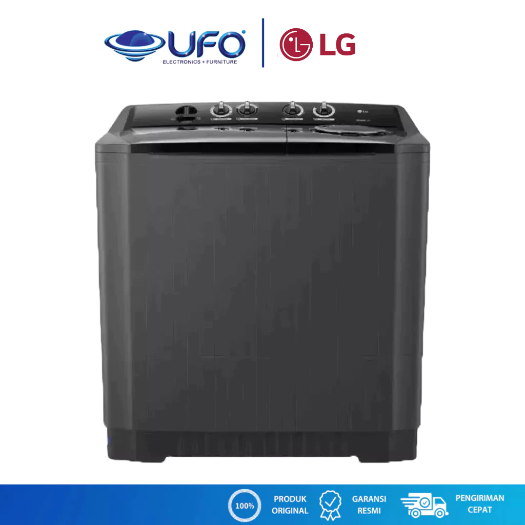 Jual LG Mesin cuci 2 tabung 10 kg P1000RTM | Bukaan Atas | P1000 RTM ...