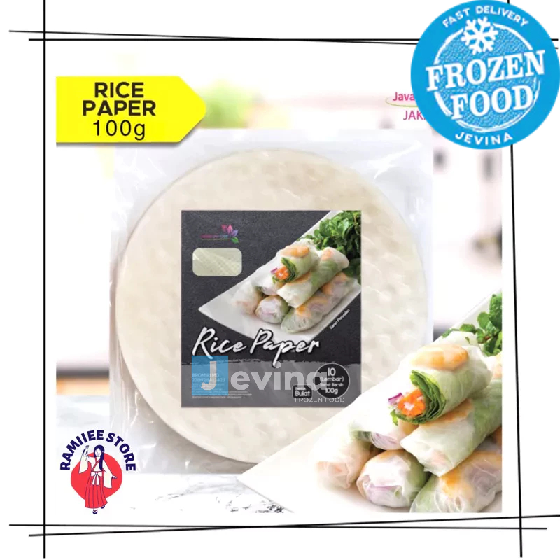 Jual Java Super Food Rice Paper Bentuk Bulat | Kotak Isi 10 100g ...