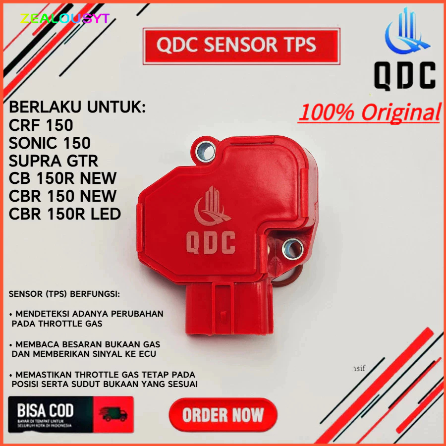 Jual QDC SENSOR TPS SONIC 150 NEW SUPRA GTR CB150 NEW CBR 150 NEW FACELIFT RACING HONDA ORIGINAL ...