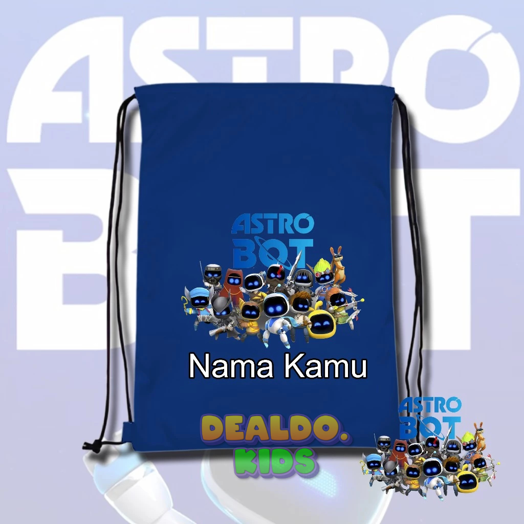 Jual Tas Serut Anak Astro Bot Terbaru - Praktis, Ringan, & Nyaman untuk Aktivitas Anak Bisa ...