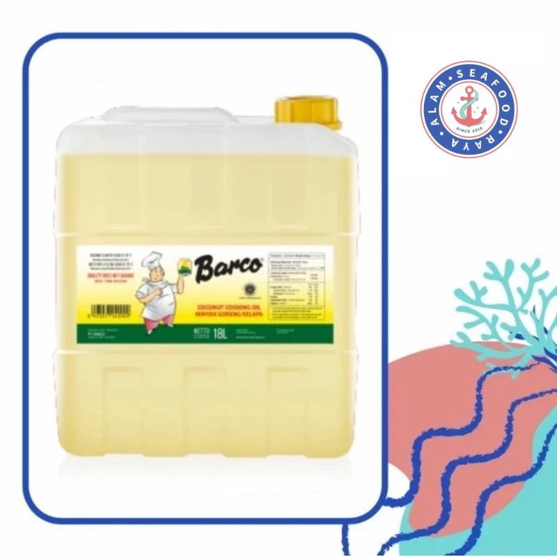 Jual Barco Minyak Kelapa 18L/Barco Minyak Goreng Kelapa 18L | Shopee ...