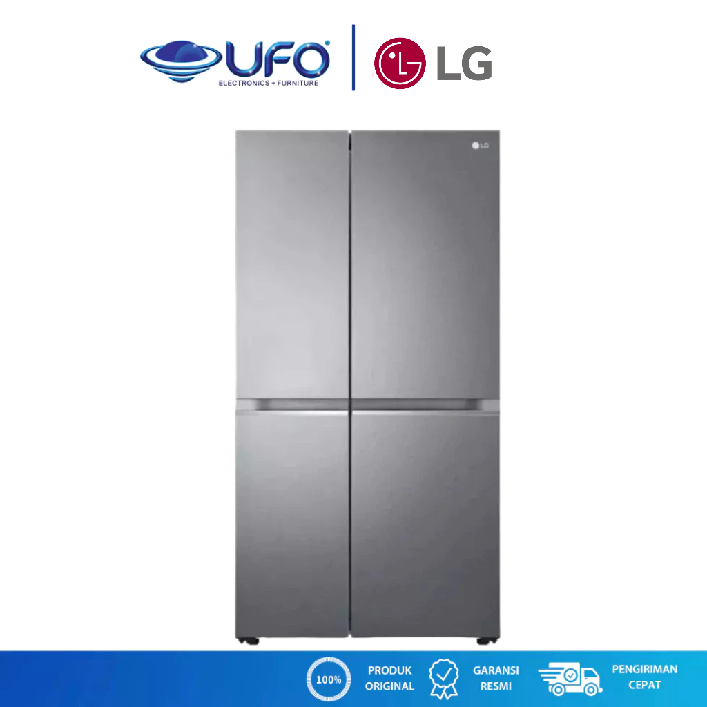 Jual LG Kulkas Side By Side Inverter UltraSleek Lemari Es 688 Liter ...