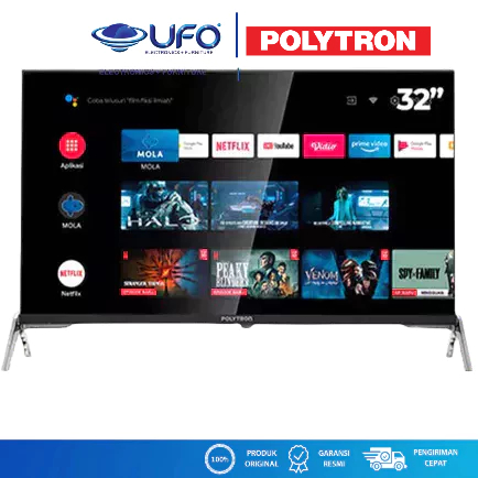 Jual Polytron Smart Android TV 32 Inch PLD32AG5759 | Shopee Indonesia