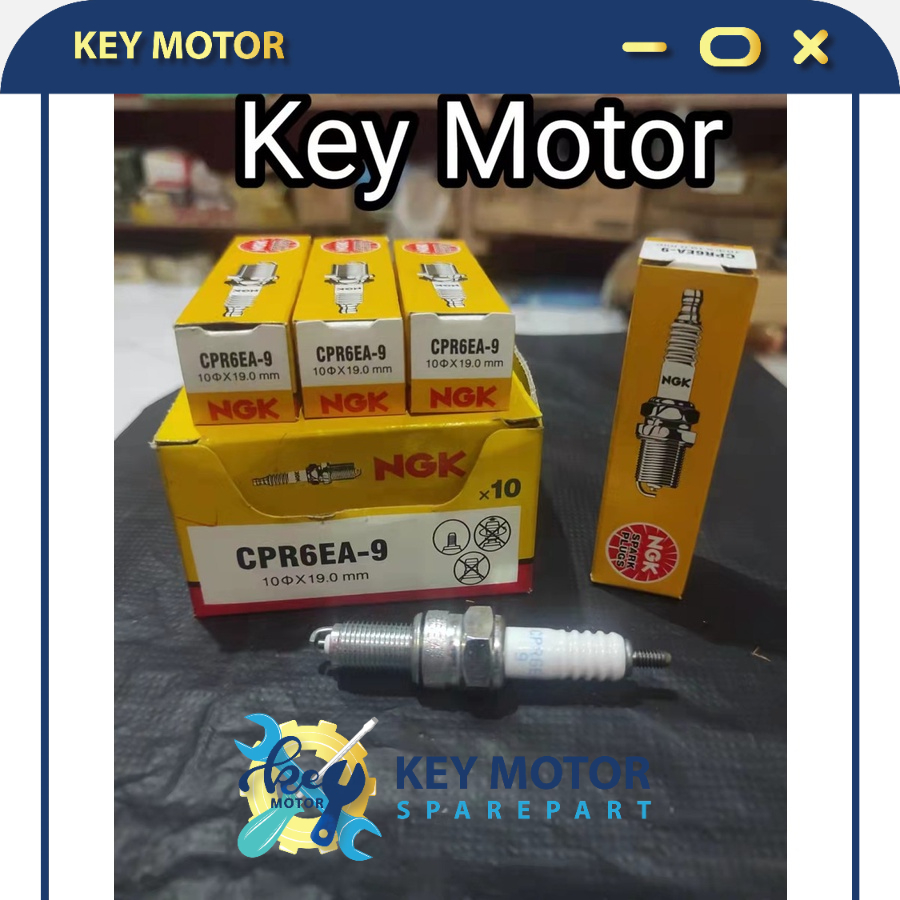 Jual Busi NGK ASLI CPR CPR6EA-9 Vixion Jupiter MX Nmax Beat Vario ...