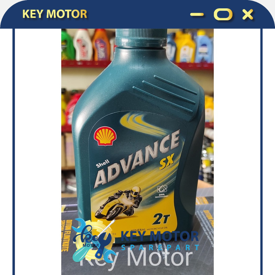 Jual Oli Samping 2T Shell Advance SX 0,7L 100% Asli | Shopee Indonesia