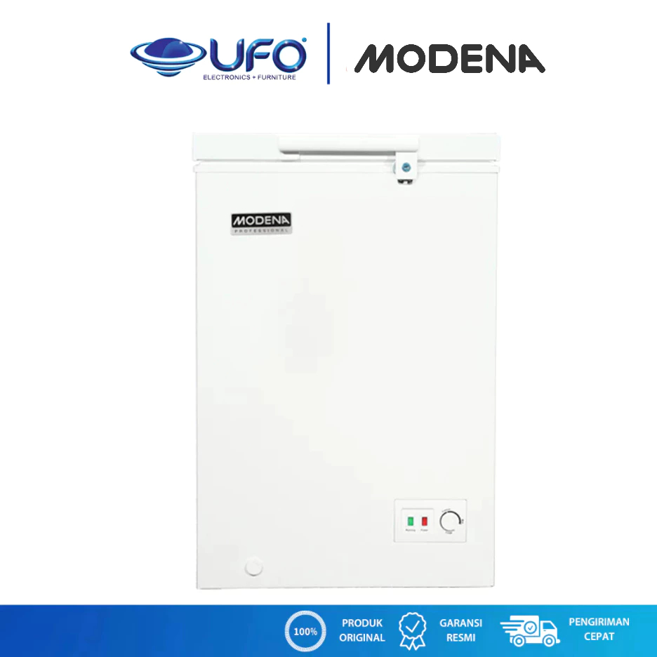 Jual Modena Chest Freezer Heavy Duty Compressor Pembeku 100 Liter ...