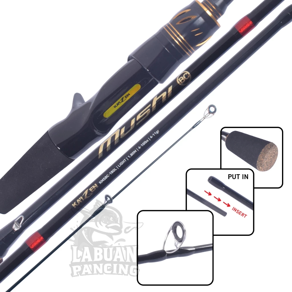 Jual Joran Baitcasting Kaizen Mushi Pilih Ukuran Labuan Pancing | Shopee Indonesia