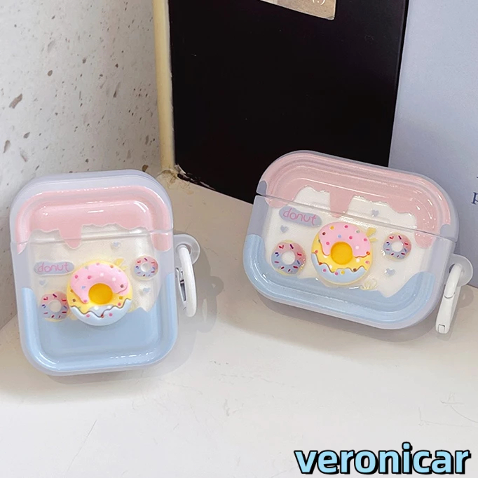 Jual Casing Airpods Earphone Bluetooth Sweet Doughnut Pelindung Kasus ...