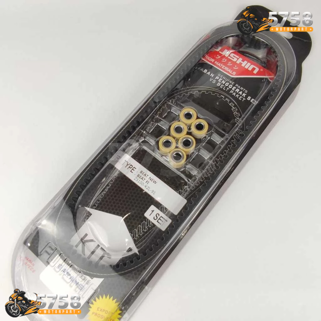 Jual VANBELT PLUS ROLLER HONDA BEAT FI / BEAT NEW VAN BEL FAN BEL ...