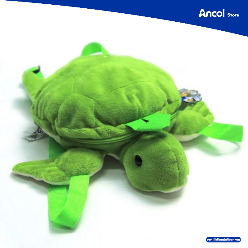 Jual Ancol Tas Ransel Anak Karakter Kura Kura - Backpack Turtle ...