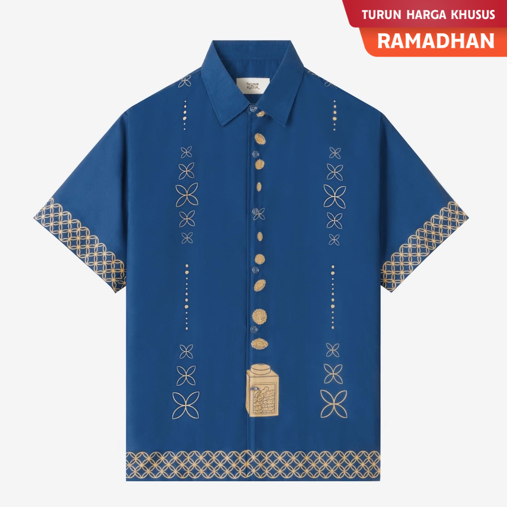 Jual Telusur Kultur Batik Print - Corak Nusantara - Kerupuk Biru ...