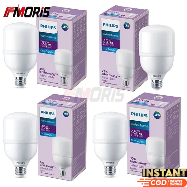 Jual PHILIPS True Force Essential LED Lampu Kapsul 20 25 Watt Original ...