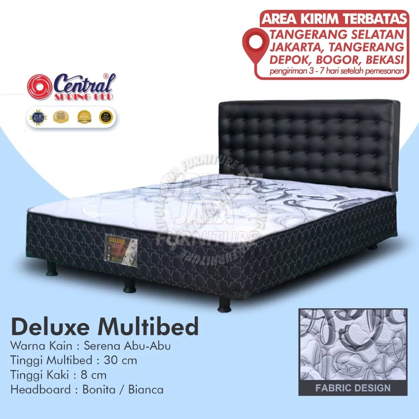 Jual Central Springbed Deluxe Multibed | Kasur Divan Bed Central Deluxe ...