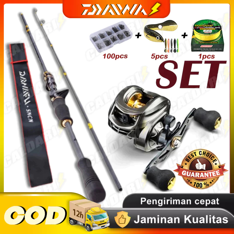 Jual 【# Beli 1 Dapat 6 #】Set Pancing Lengkap Murah Pancing 1 Set Lengkap Kuat COD Set Alat ...