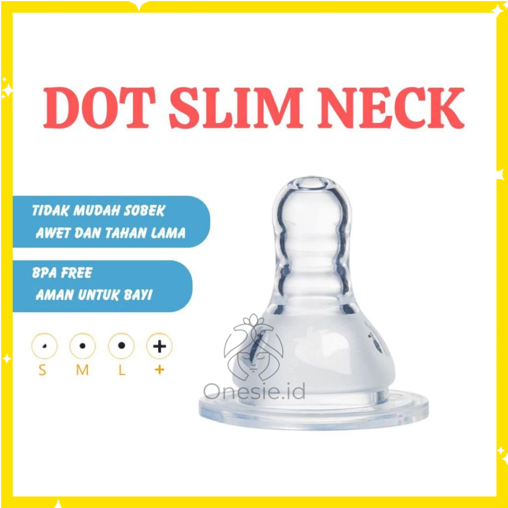 Jual Dot Puting Bayi Peristaltic Slim Neck Nipple Murah Dot Bayi Botol Susu - BB006 | Shopee ...