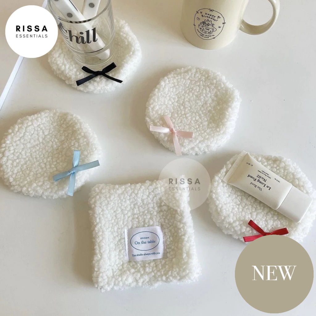 Jual [RISSA] Coaster Blanche Coquette Coaster Aesthetic Gelas Tatakan ...