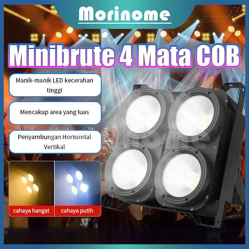 Jual Garansi&COD Lampu Sorot Panggung 4 Mata COB 400W Lampu Minibrute ...