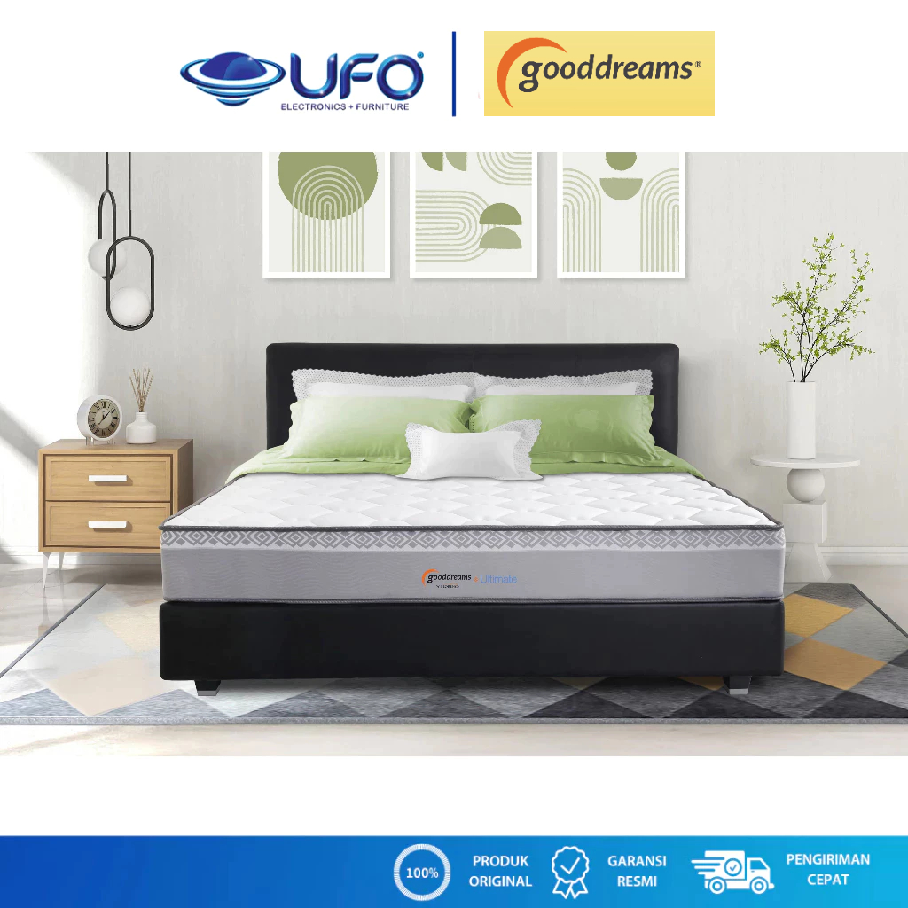 Jual Gooddream Ultimate Kasur Springbed 24 cm Matras with Knit Fabric ...