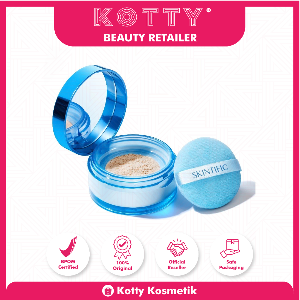 Jual Kotty Kosmetik - SKINTIFIC Invisiblur All Day Loose Powder | Bedak Tabur Setting Powder ...