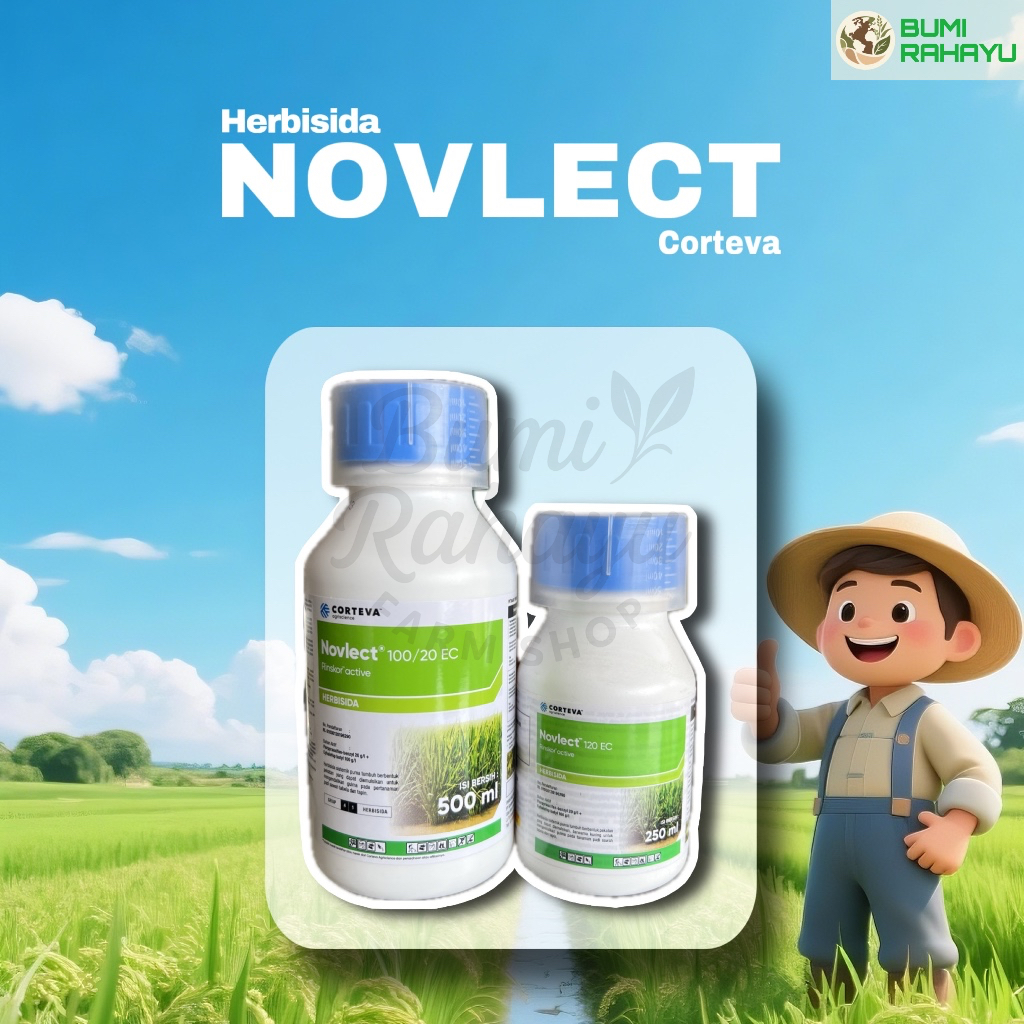 Jual NOVLECT Herbisida Gulma Padi Sawah - Anti Rumput Bandel | Corteva ...