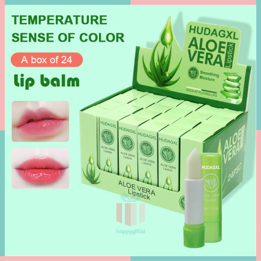 Jual Lipbalm Aloevera Pelembab Bibir Lips Moisturizing Lip Balm Aloe ...