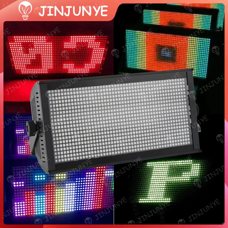 Jual huruf Lampu Sorot LED Lampu Panggung RGB Full Color 960 LED Penuh ...